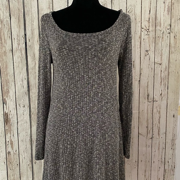 Mind Code | Dresses | Nwot Mind Code Long Sleeve Knit Dress Size L ...